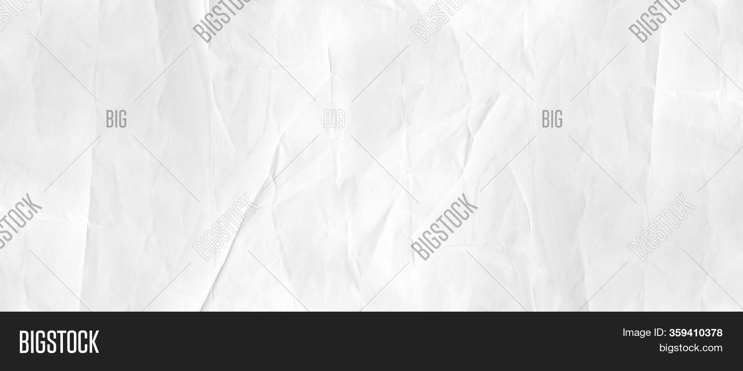 White Crumpled Paper Image & Photo (Free Trial) | Bigstock