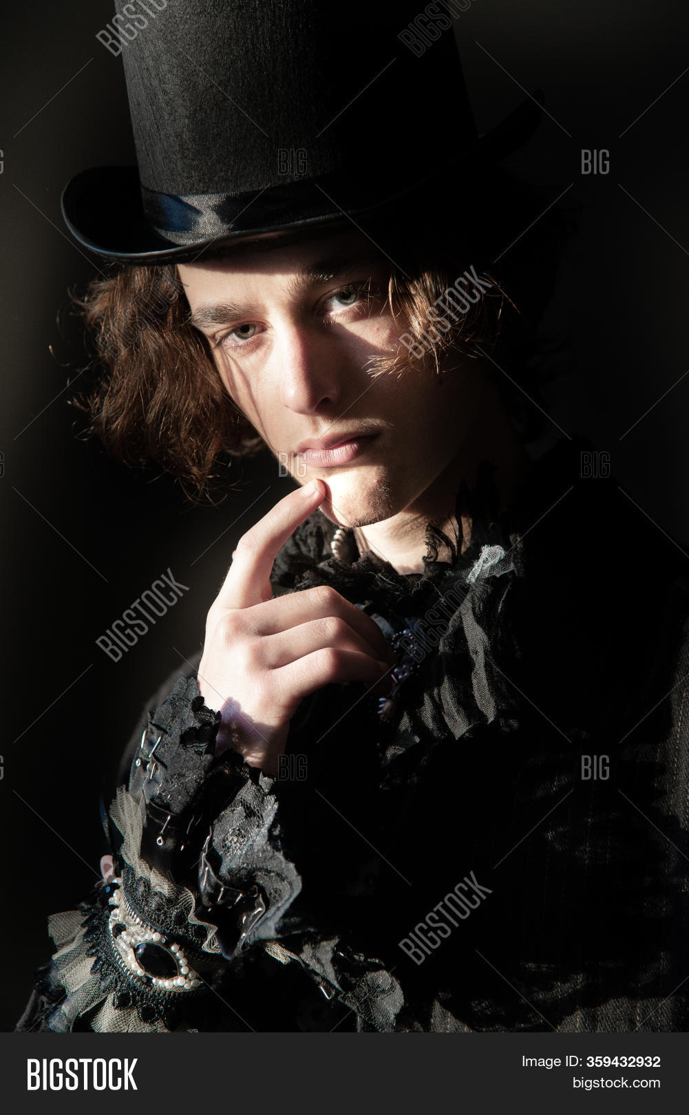 Young Man Top Hat, Image & Photo (Free Trial) | Bigstock