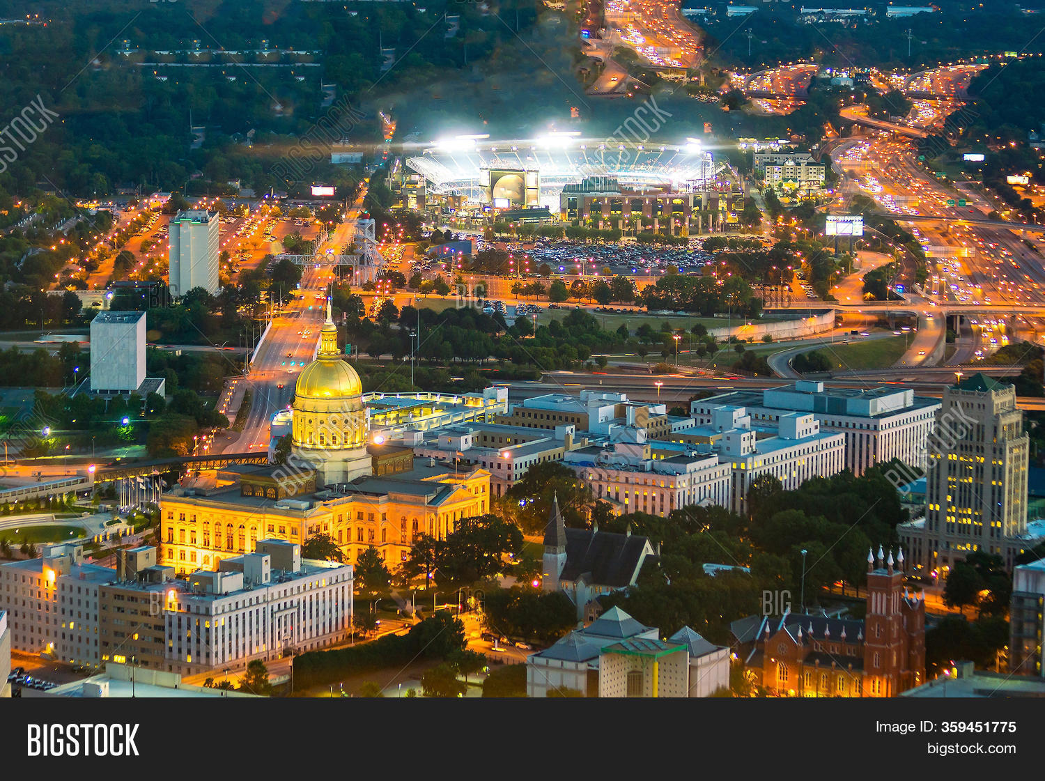 Atlanta Georgia State Image & Photo (Free Trial) | Bigstock