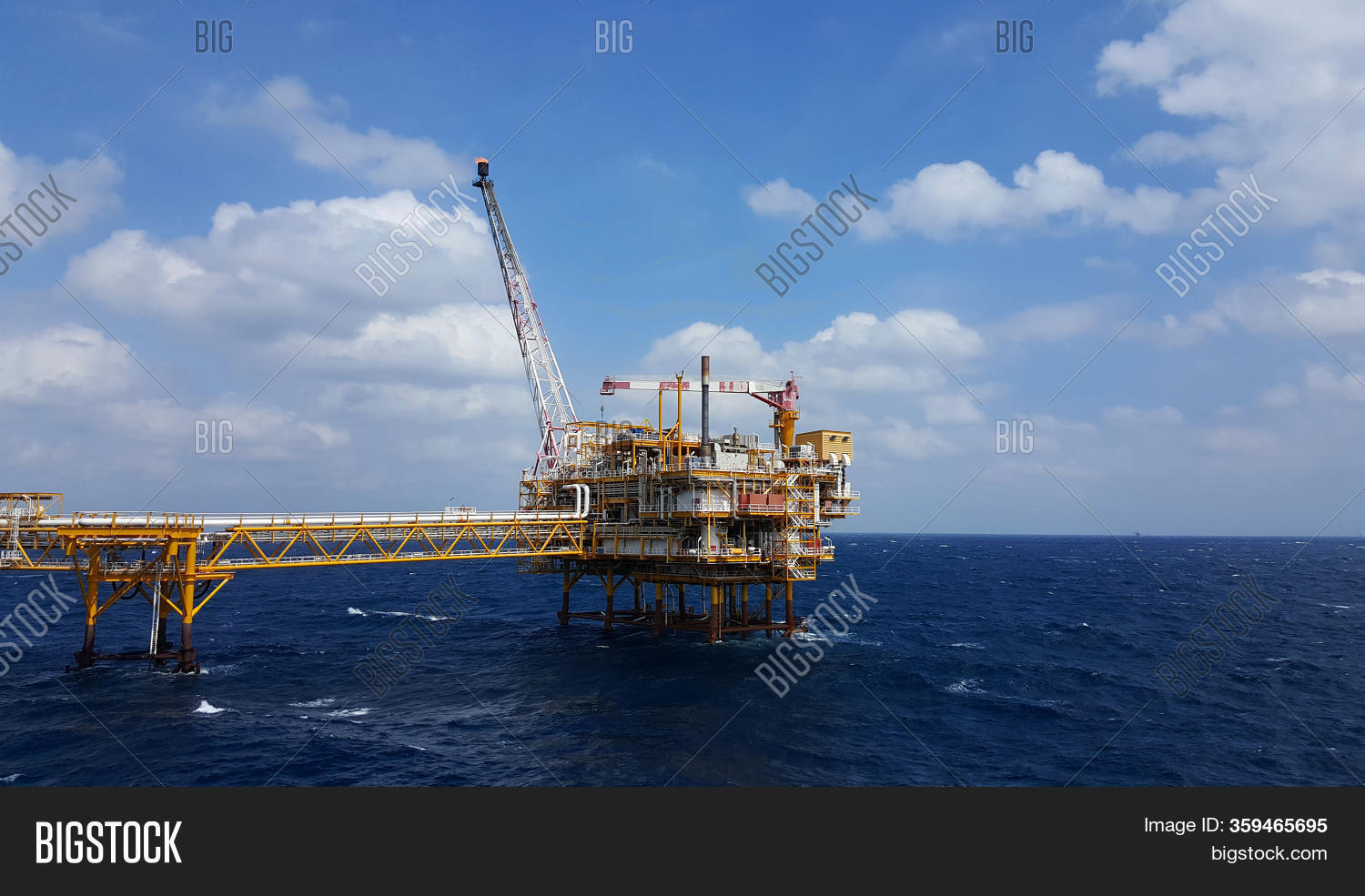 Offshore Construction Image & Photo (Free Trial) | Bigstock