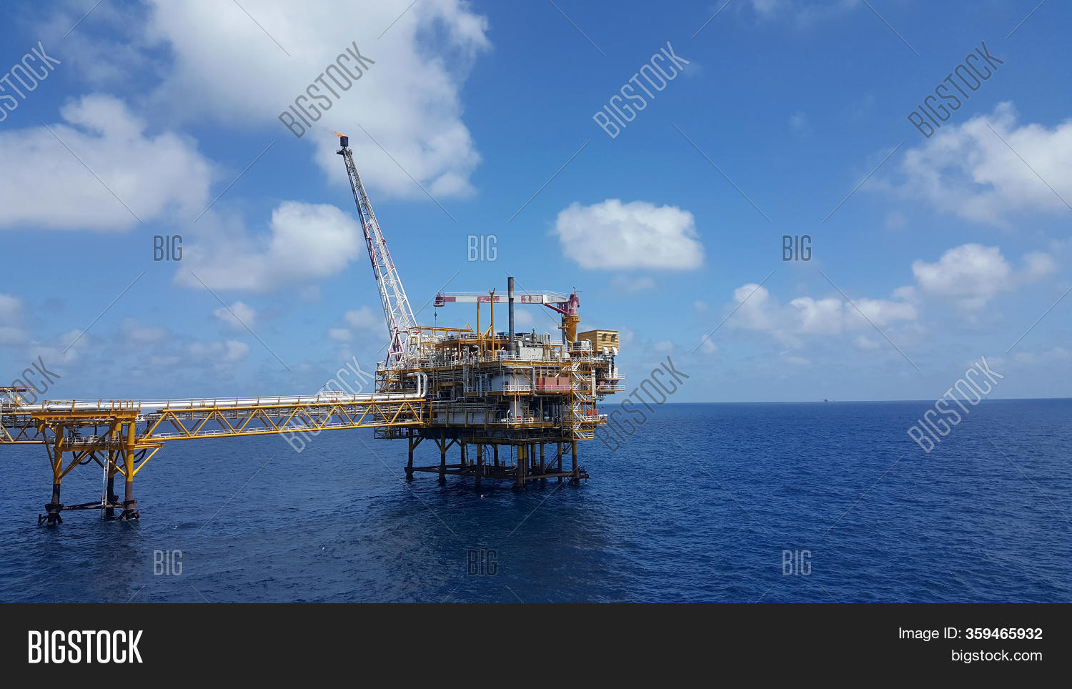 Offshore Construction Image & Photo (Free Trial) | Bigstock