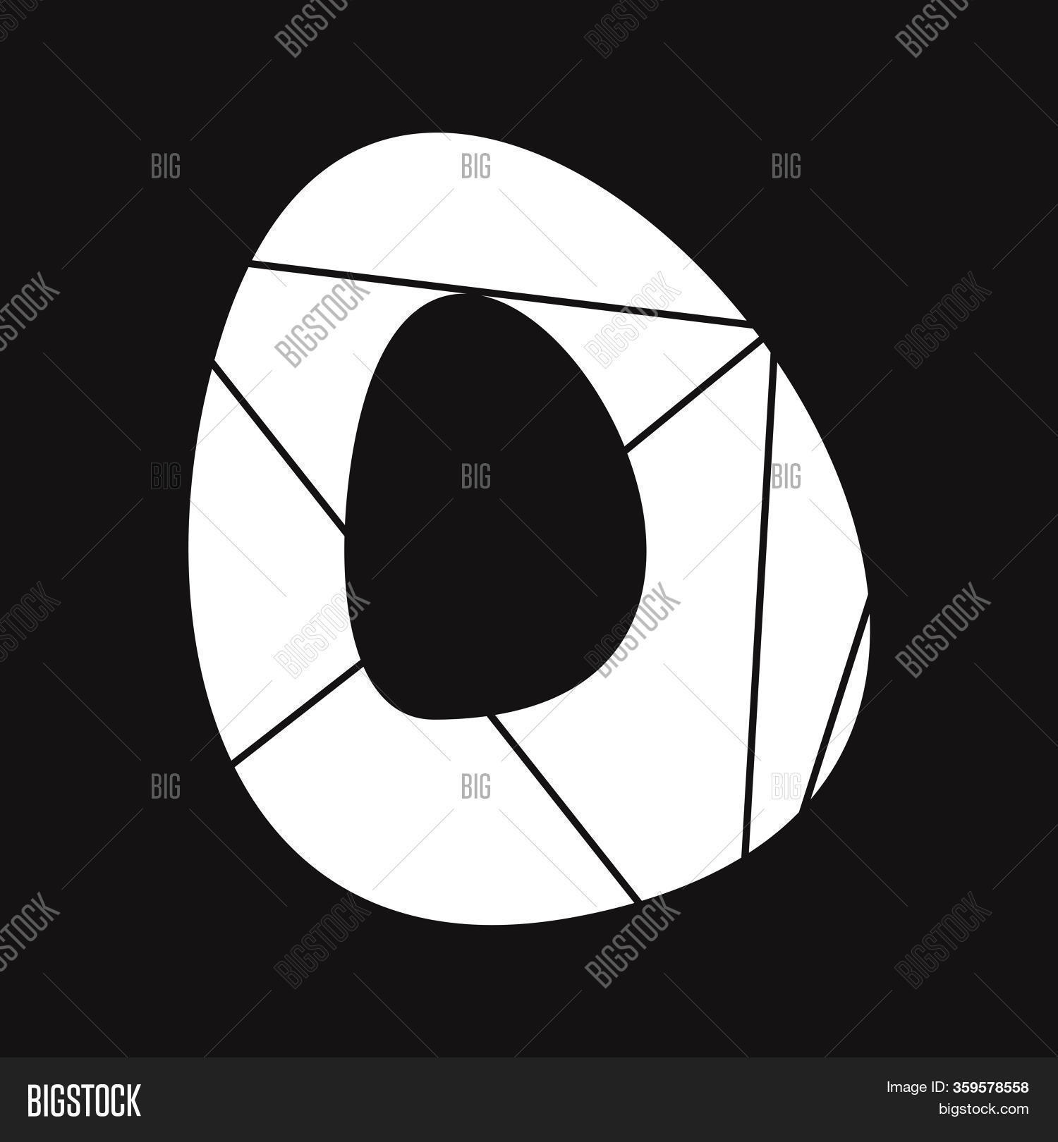 O White Vector Vector & Photo (Free Trial) | Bigstock