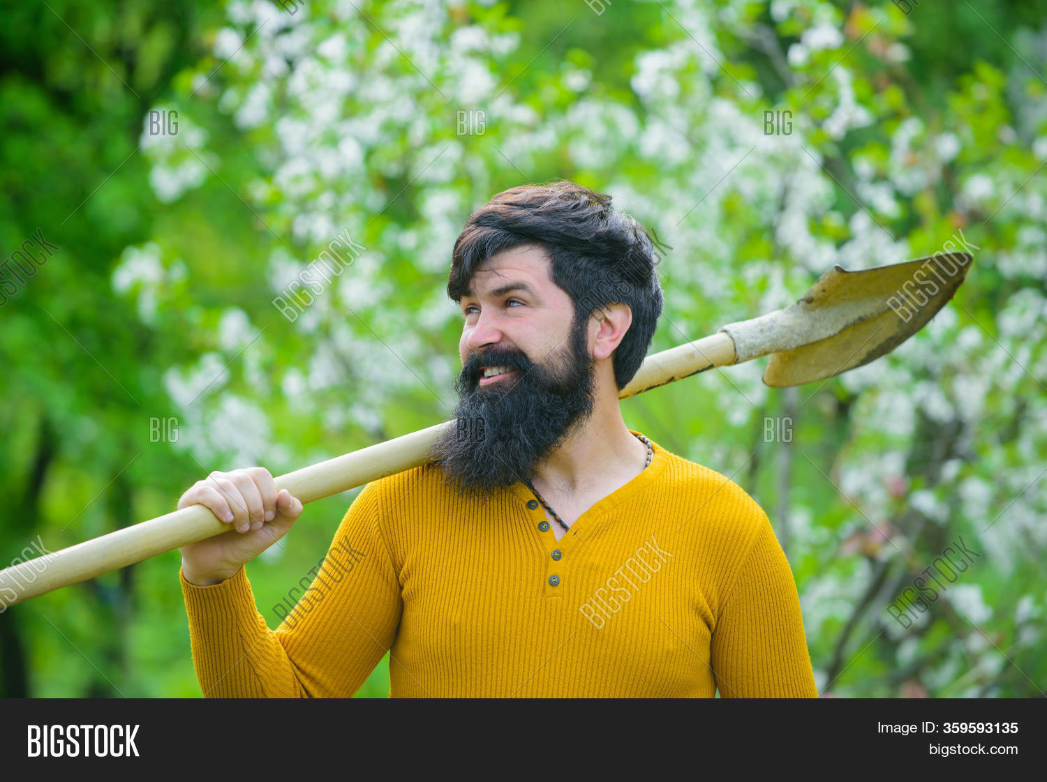 Farm. Gardener Work. Image & Photo (Free Trial) | Bigstock