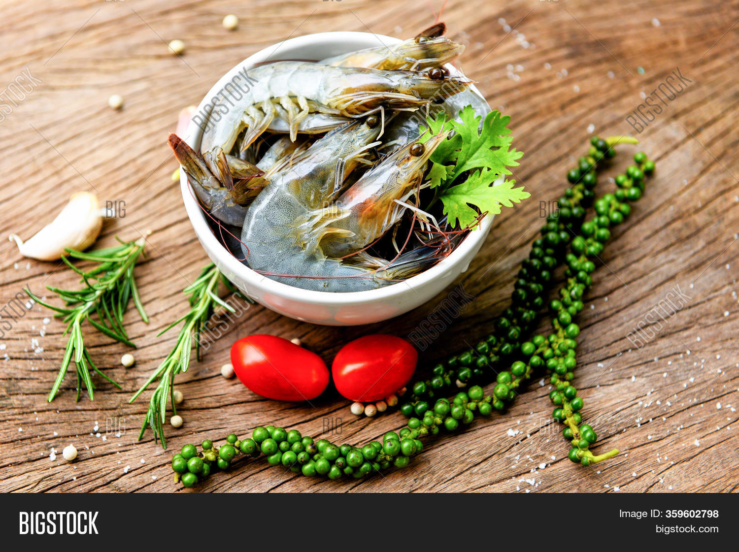 Fresh Shrimp On White Image & Photo (Free Trial) | Bigstock
