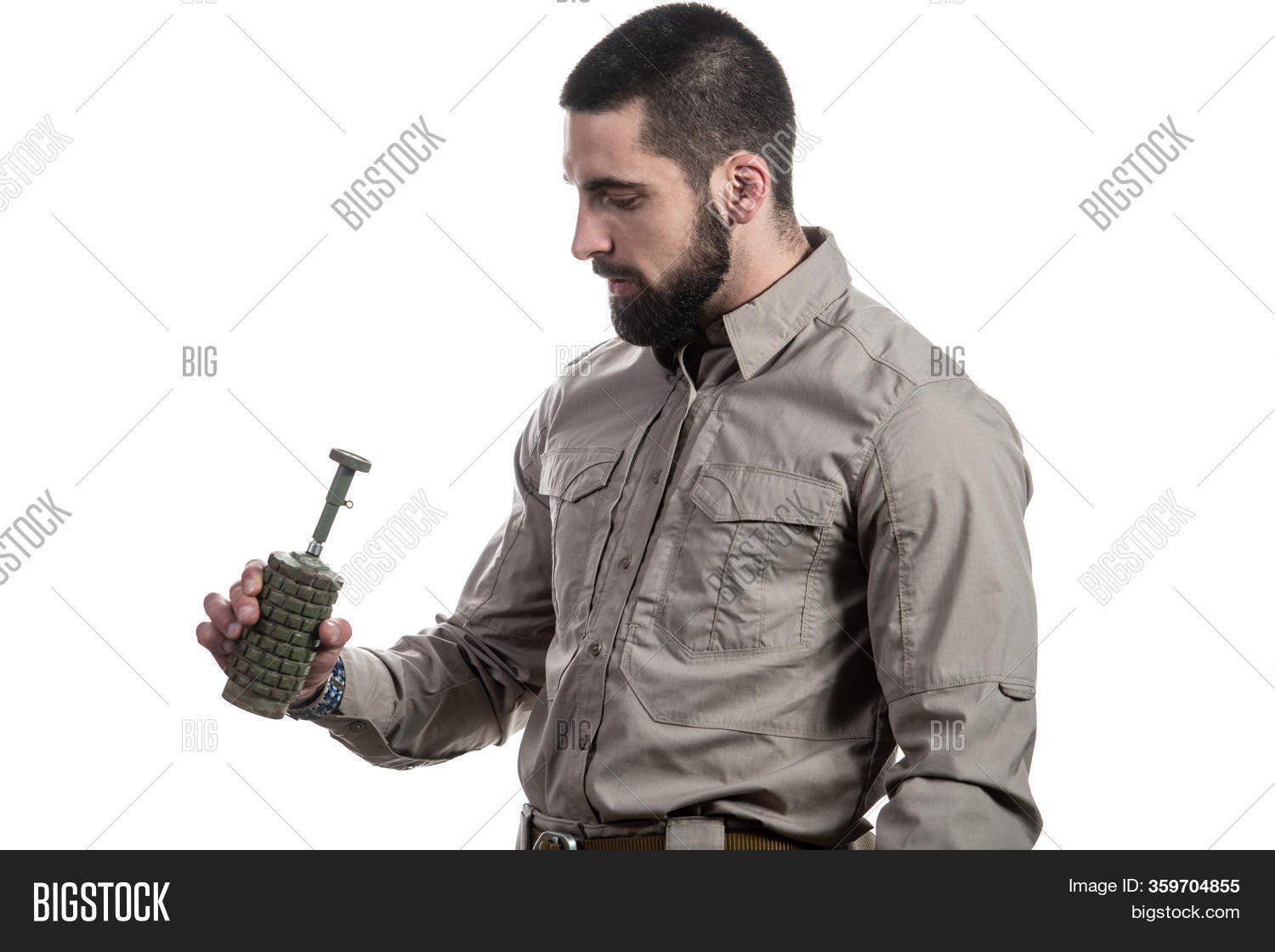 Young Man Holding Bomb Image & Photo (Free Trial) | Bigstock