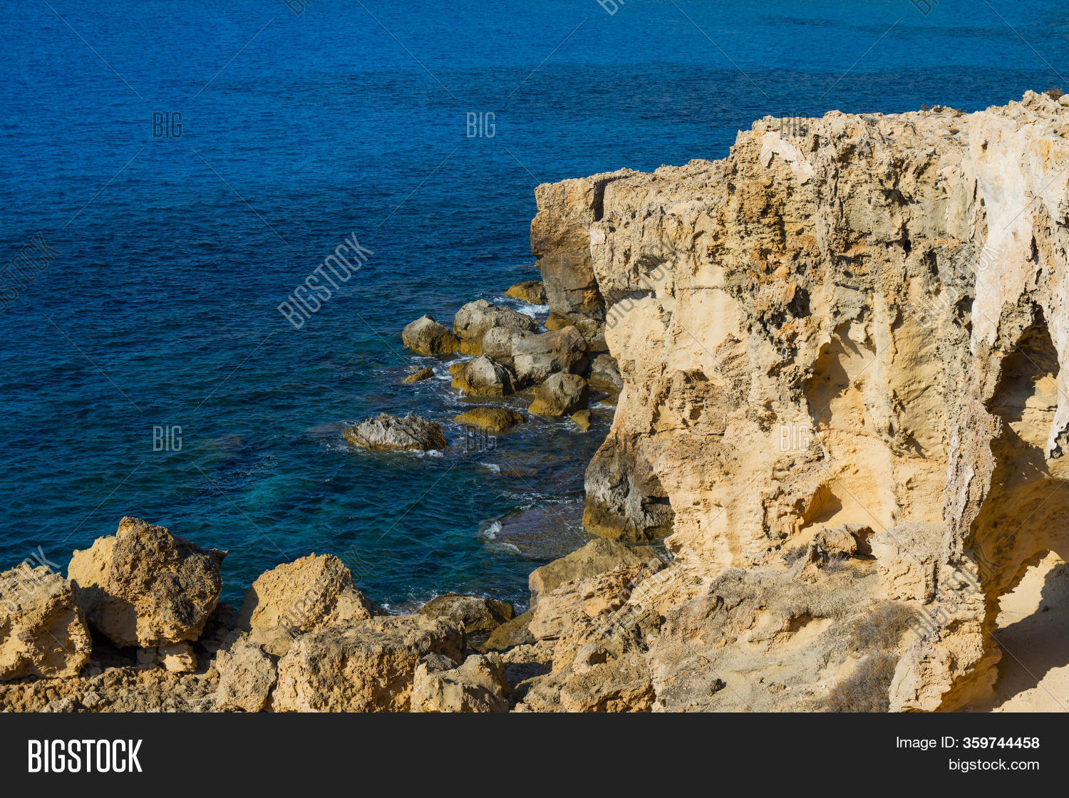 Cavo Greco Cape On Image & Photo (Free Trial) | Bigstock
