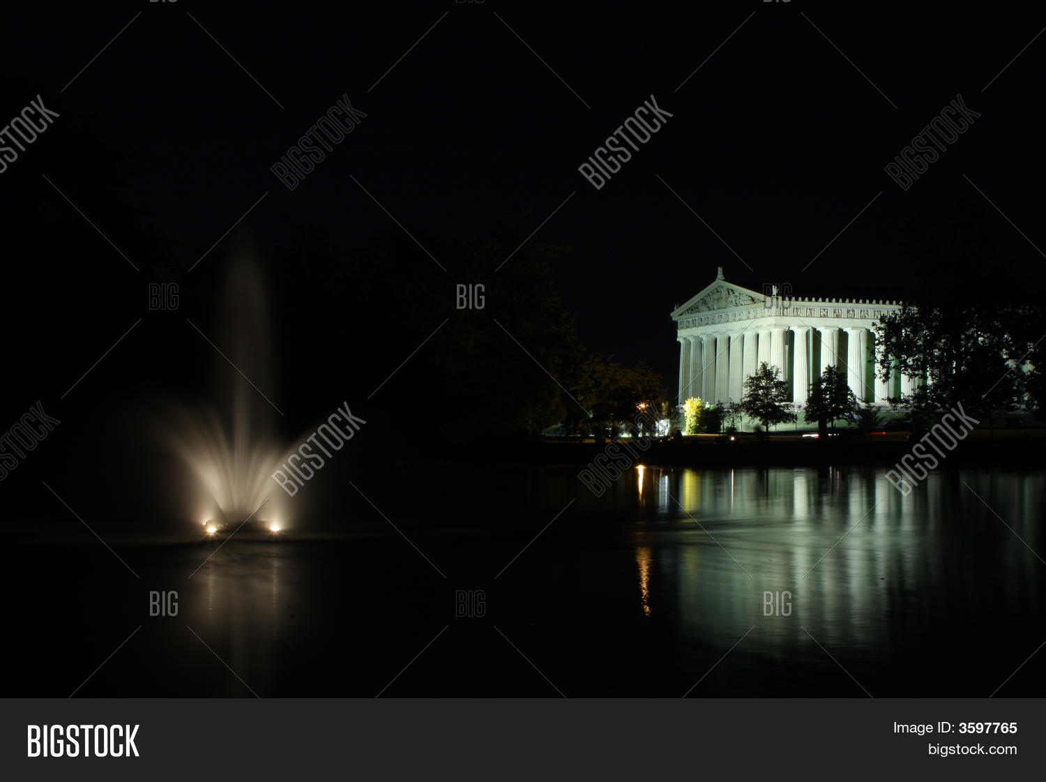 Parthenon Night Image & Photo (Free Trial) | Bigstock
