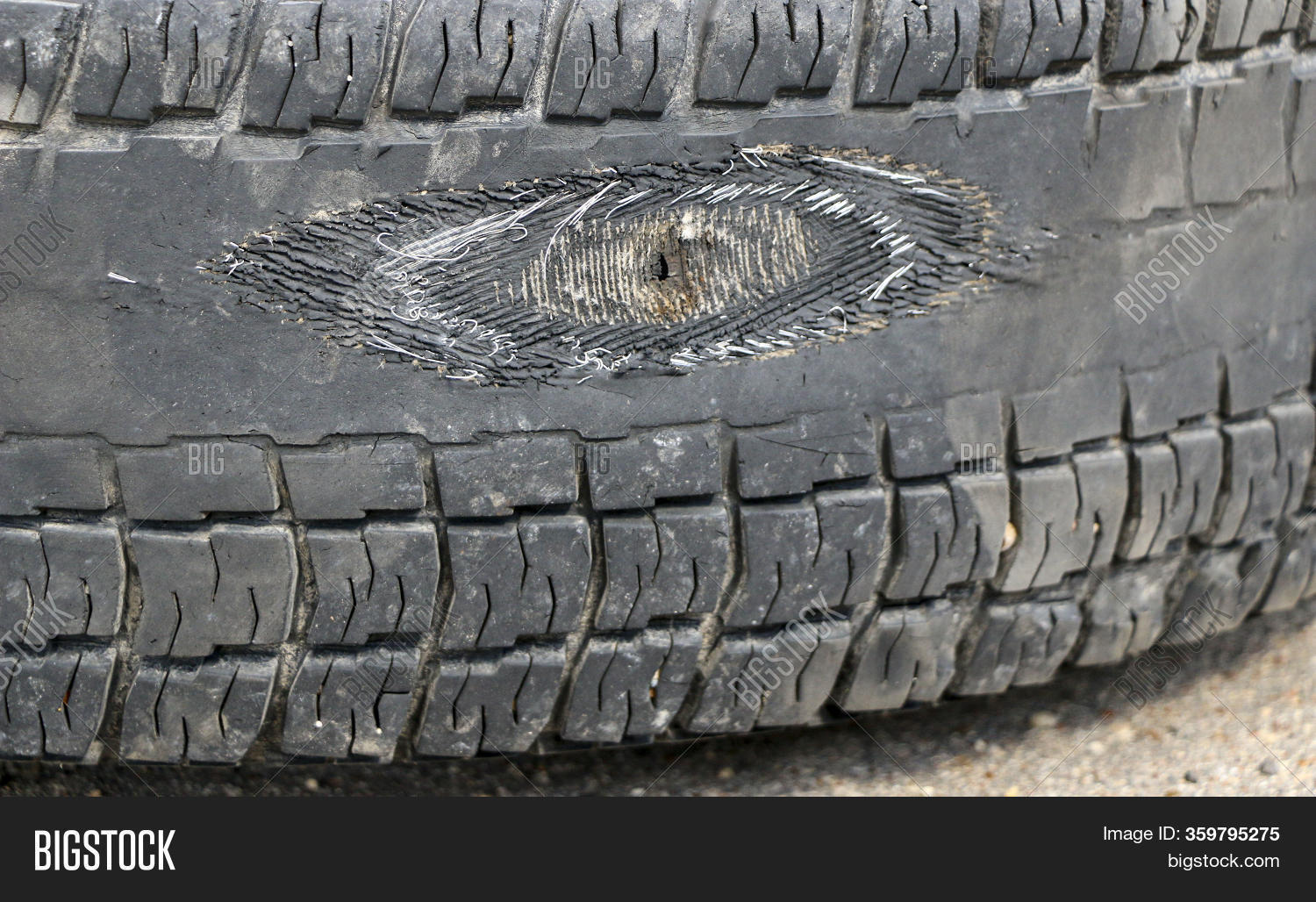 Rubbed Wheel Lorry. Image & Photo (Free Trial) | Bigstock