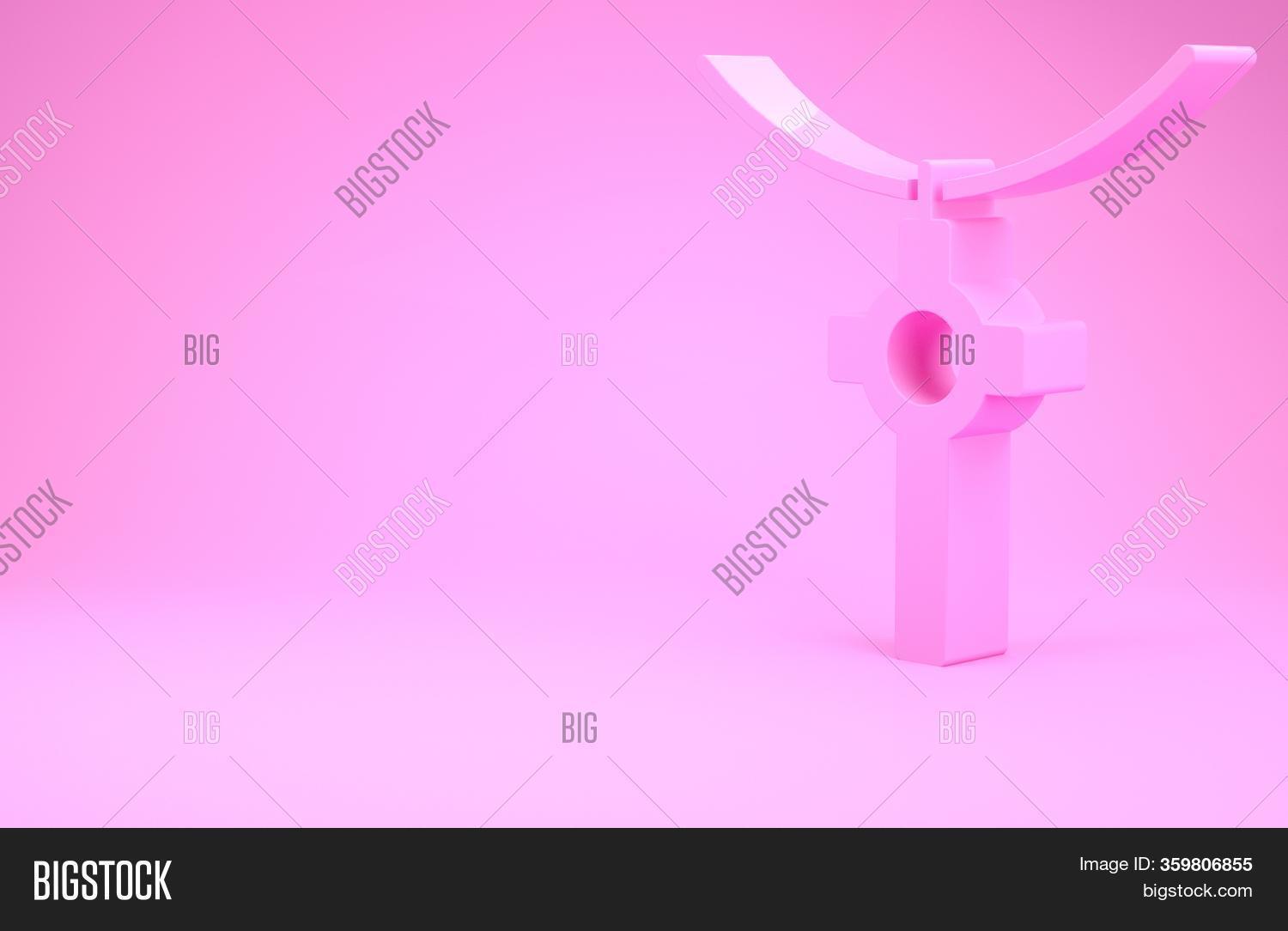 Pink Christian Cross Image & Photo (Free Trial) | Bigstock