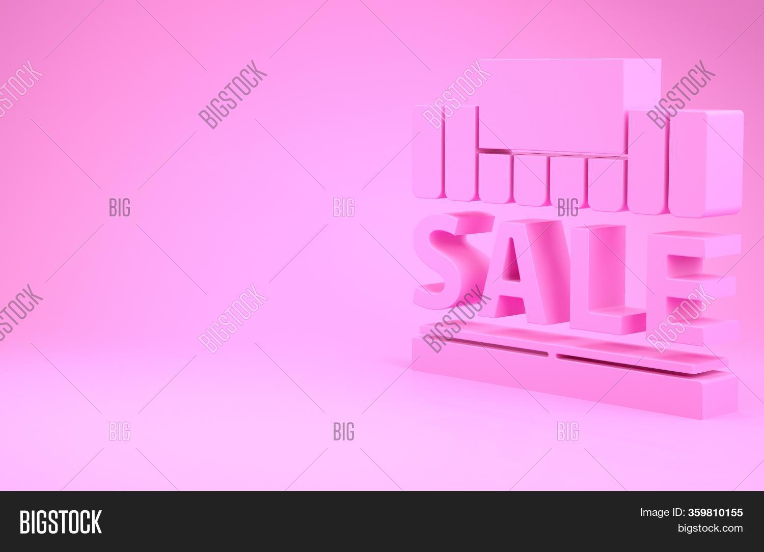 Pink Shopping Building Image & Photo (Free Trial) | Bigstock