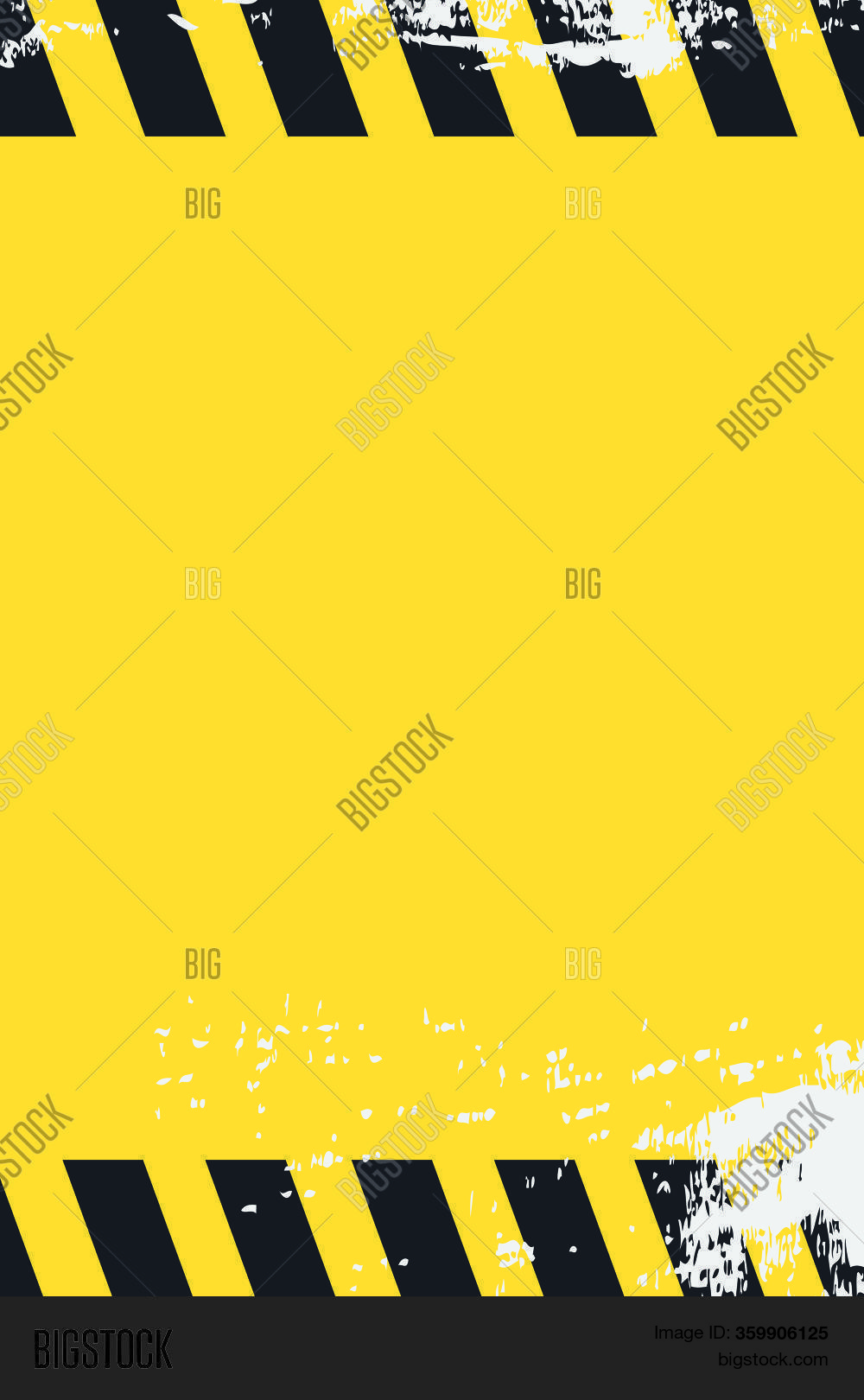 Warning Poster Vector & Photo (Free Trial) | Bigstock