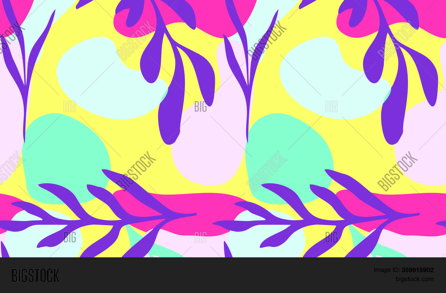 Seamless Pattern Hand Vector & Photo (Free Trial) | Bigstock