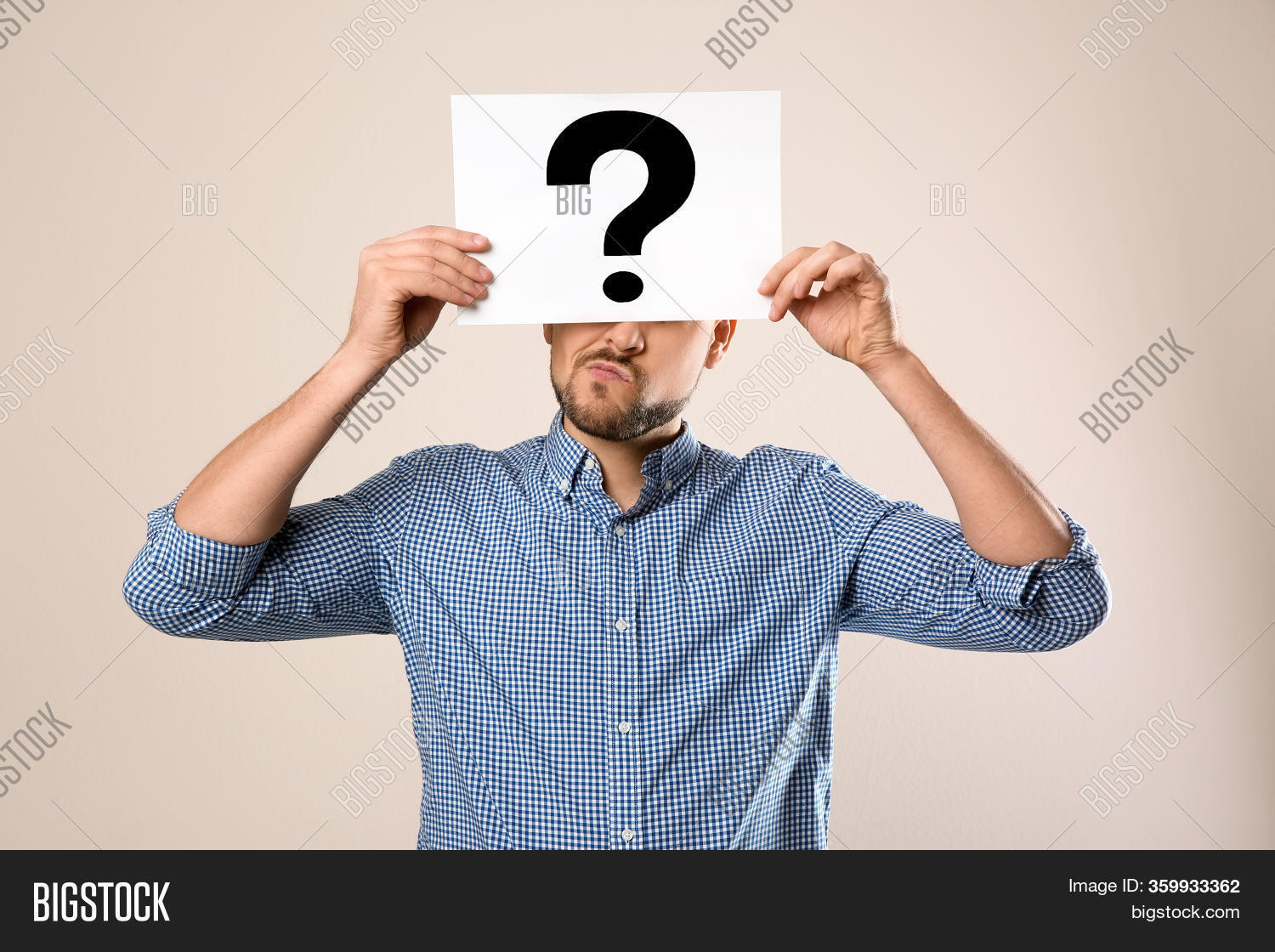 Man Holding Paper Image & Photo (Free Trial) | Bigstock