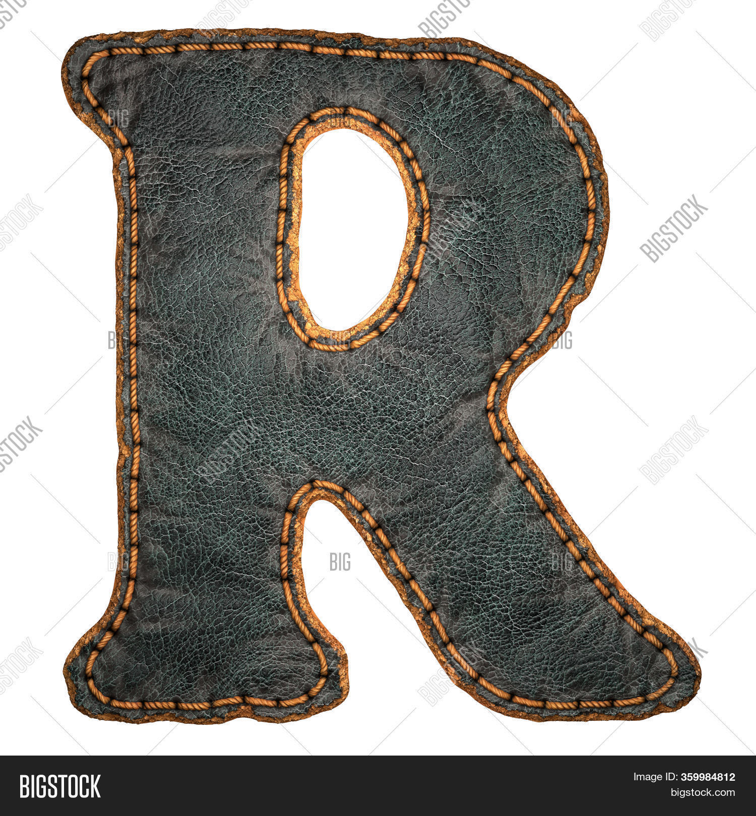 Leather Letter R Image & Photo (Free Trial) | Bigstock