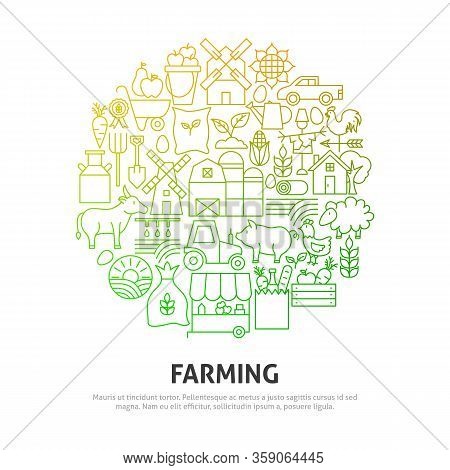 Farming Circle Vector & Photo (Free Trial) | Bigstock