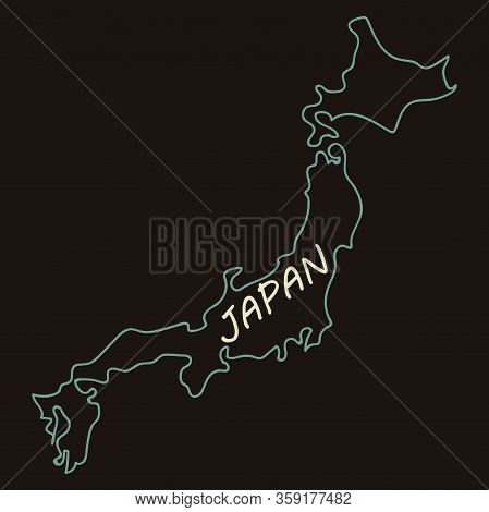 Map Japan High Vector & Photo (Free Trial) | Bigstock