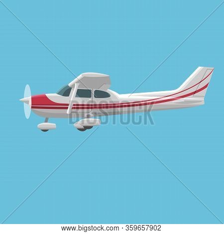 Small Plane Vector Vector & Photo (Free Trial) | Bigstock