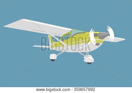 Small Plane Vector Vector & Photo (Free Trial) | Bigstock