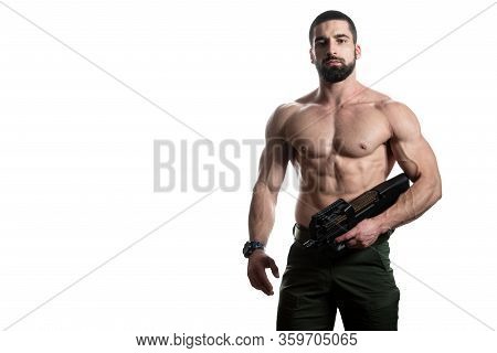 Bodybuilder Warrior Image & Photo (Free Trial) | Bigstock