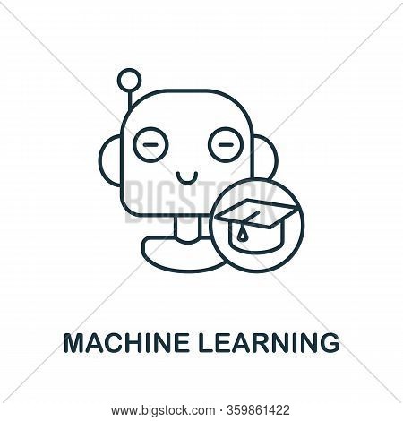 Machine Learning Icon Vector & Photo (Free Trial) | Bigstock