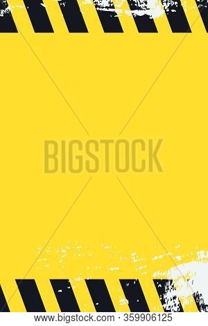Warning Poster Vector & Photo (Free Trial) | Bigstock