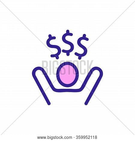 Lottery Winner Icon Vector & Photo (Free Trial) | Bigstock