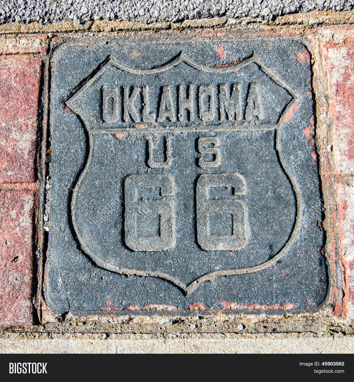 Route 66: US 66 Shield Image & Photo (Free Trial) | Bigstock