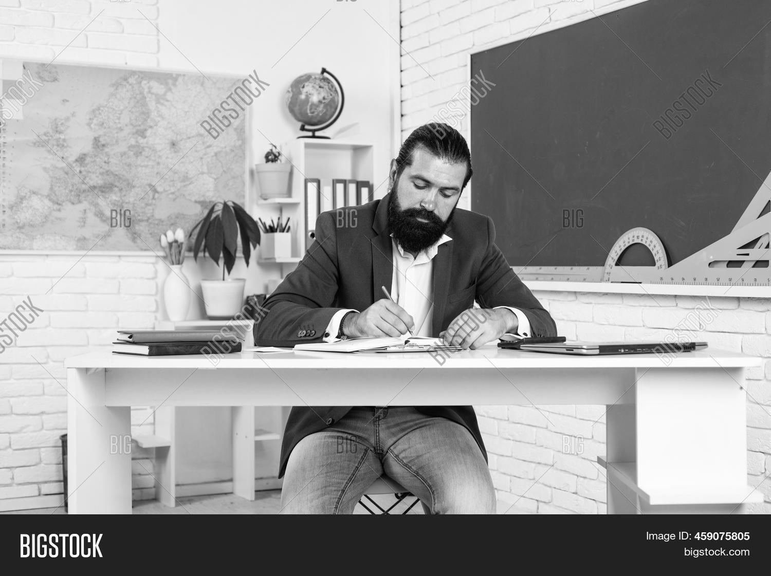 Concentrated On Work. Image & Photo (Free Trial) | Bigstock