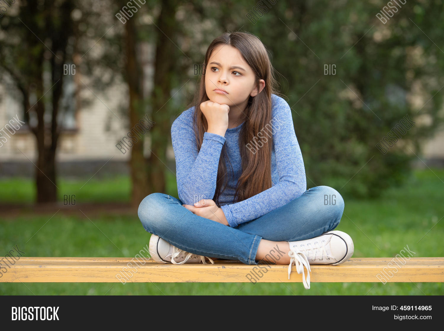 Thinking Teenage Girl Image & Photo (Free Trial) | Bigstock