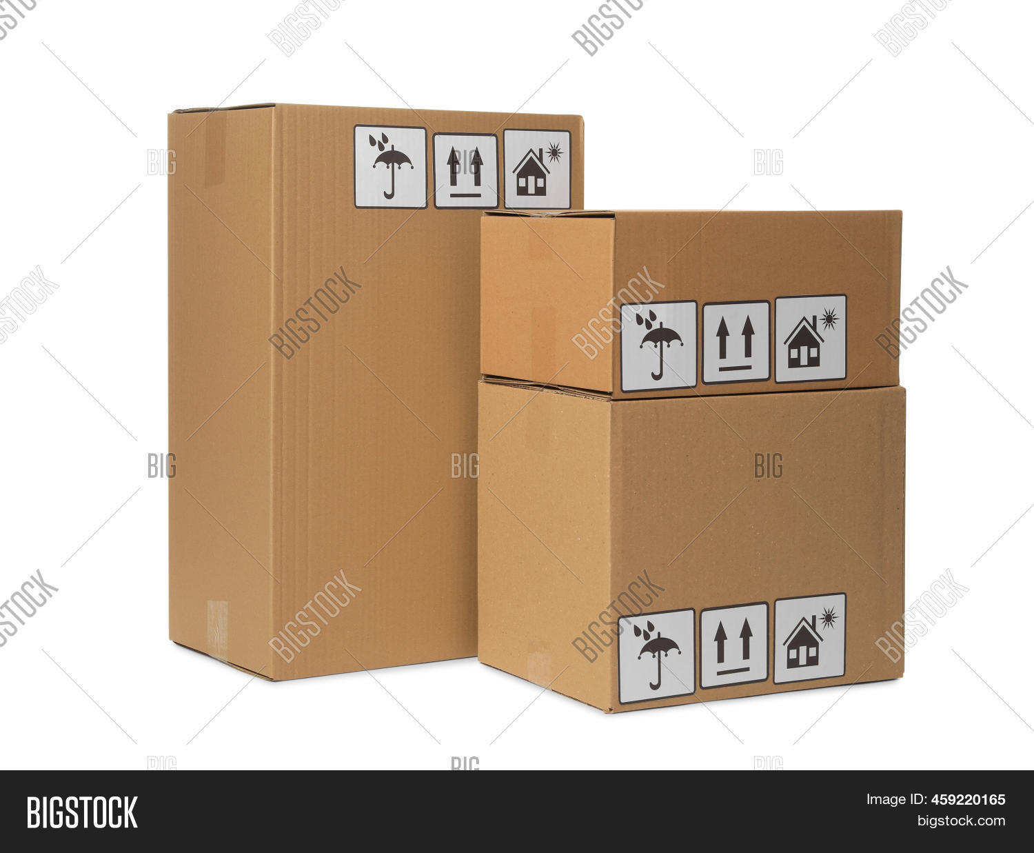 Many Closed Cardboard Image & Photo (Free Trial) | Bigstock