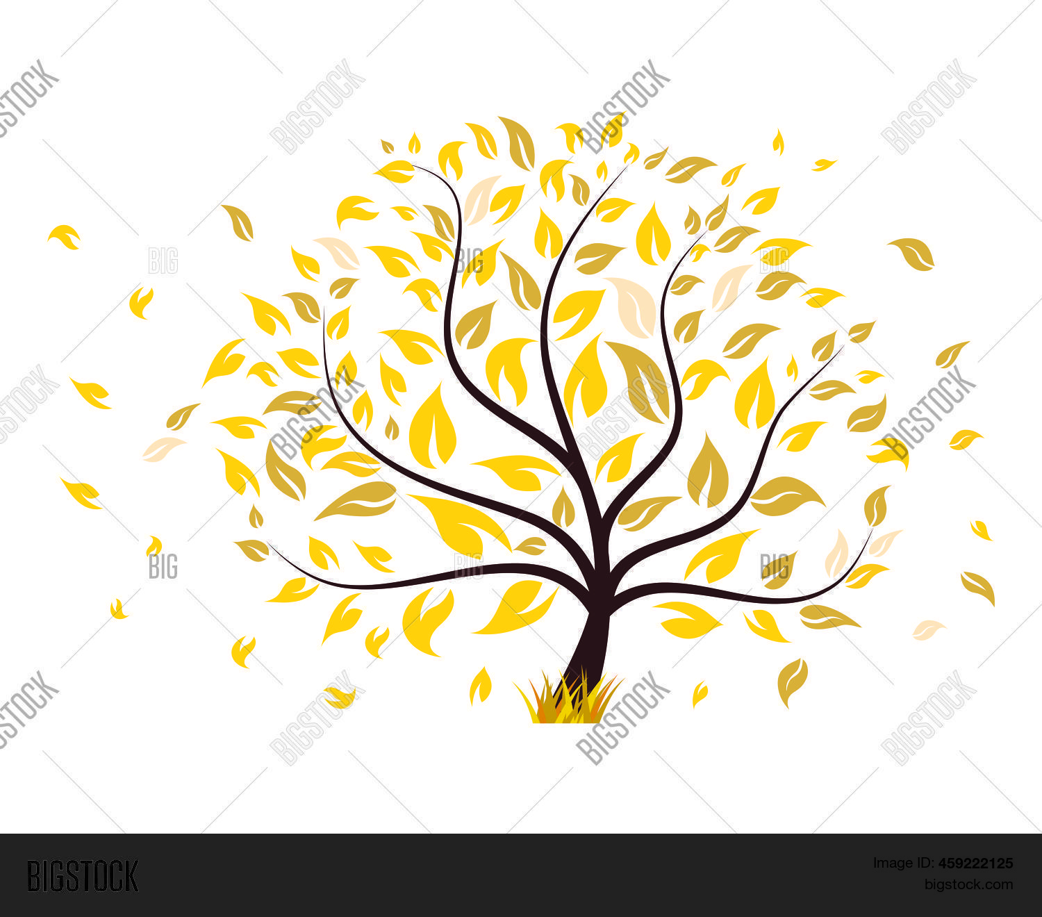 Autumn Maple Tree Vector & Photo (Free Trial) | Bigstock