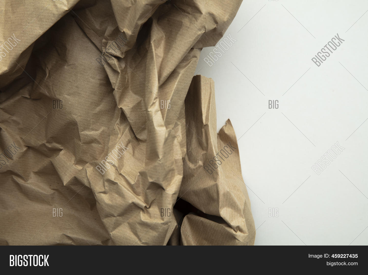 Crumpled Brown Kraft Image & Photo (Free Trial) | Bigstock
