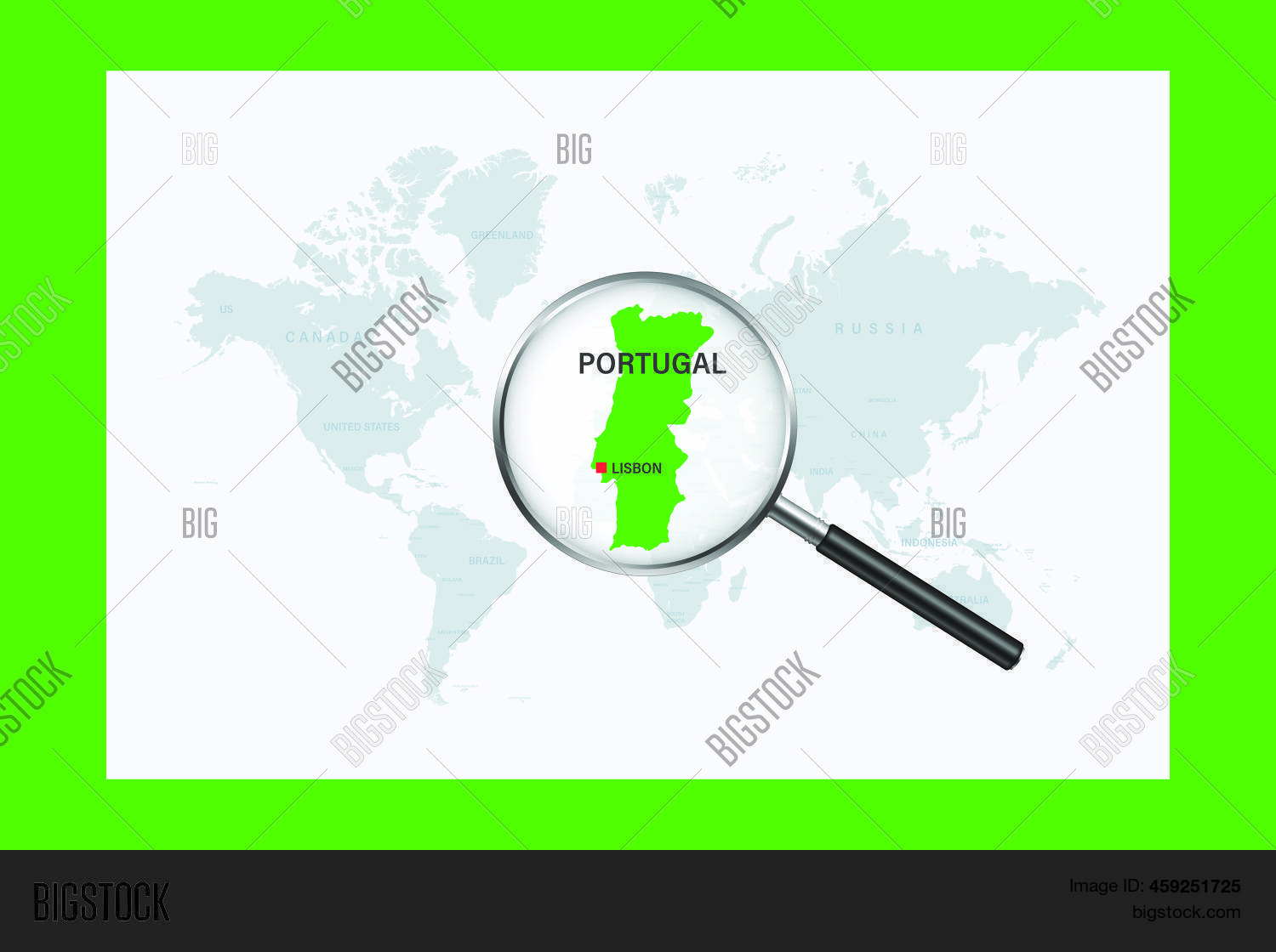 Map Portugal On Vector & Photo (Free Trial) | Bigstock