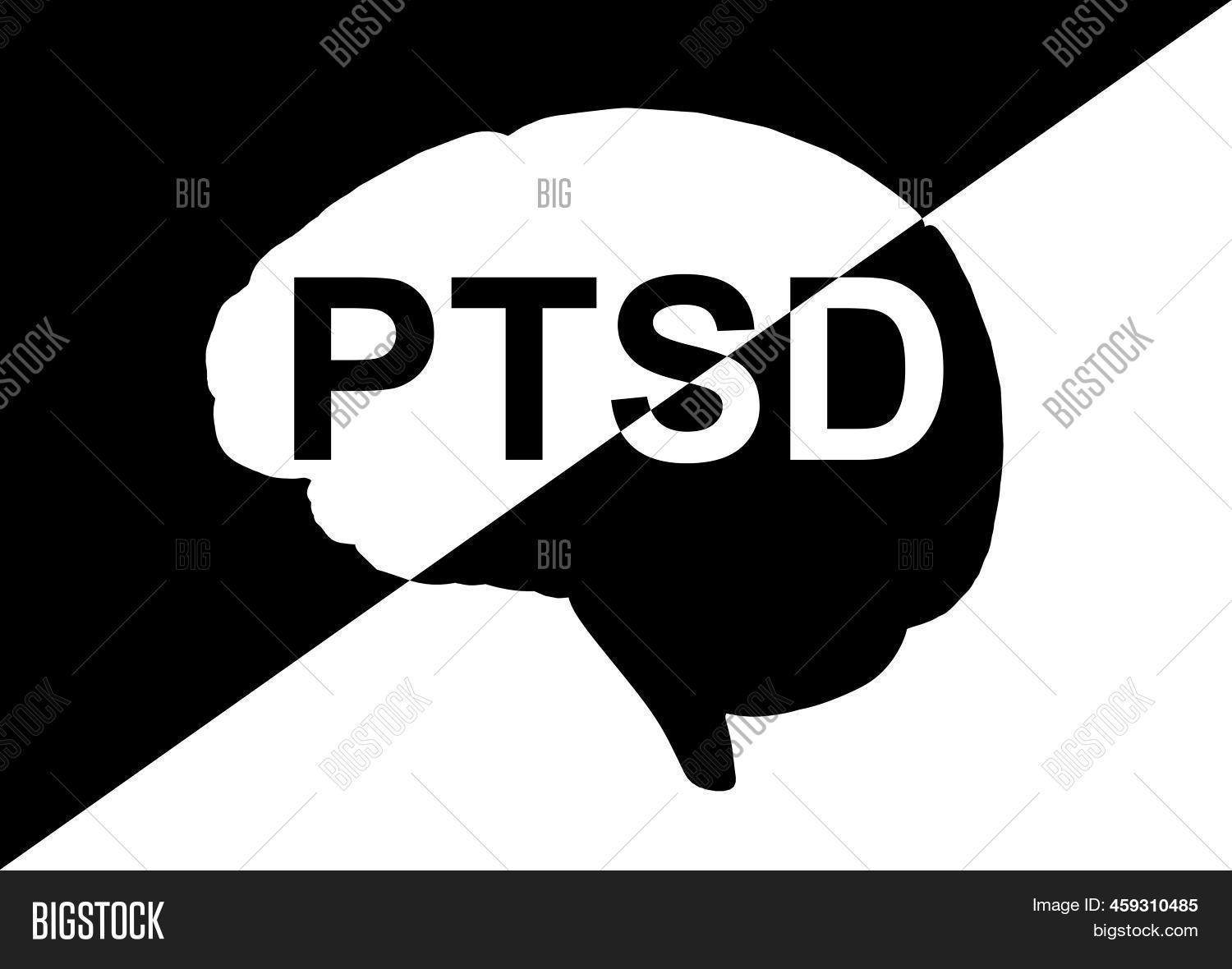 Ptsd Lettering Post Image & Photo (Free Trial) | Bigstock