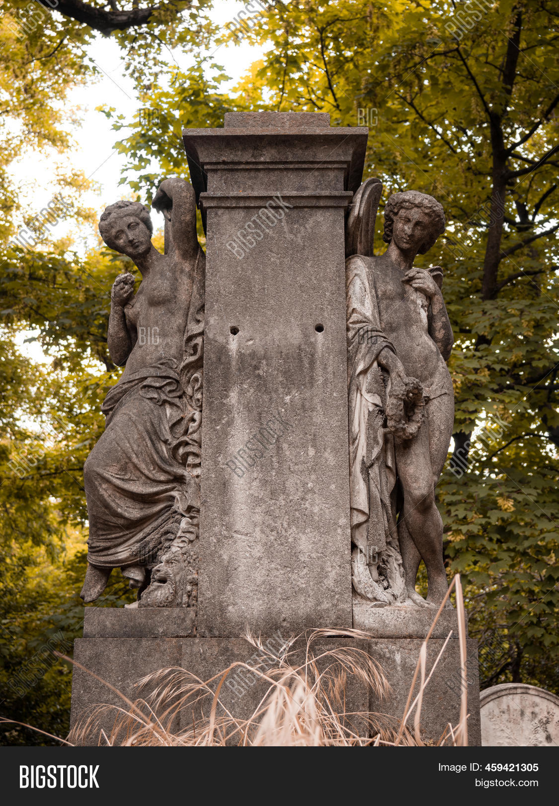 Sculptures Two Women Image & Photo (Free Trial) | Bigstock