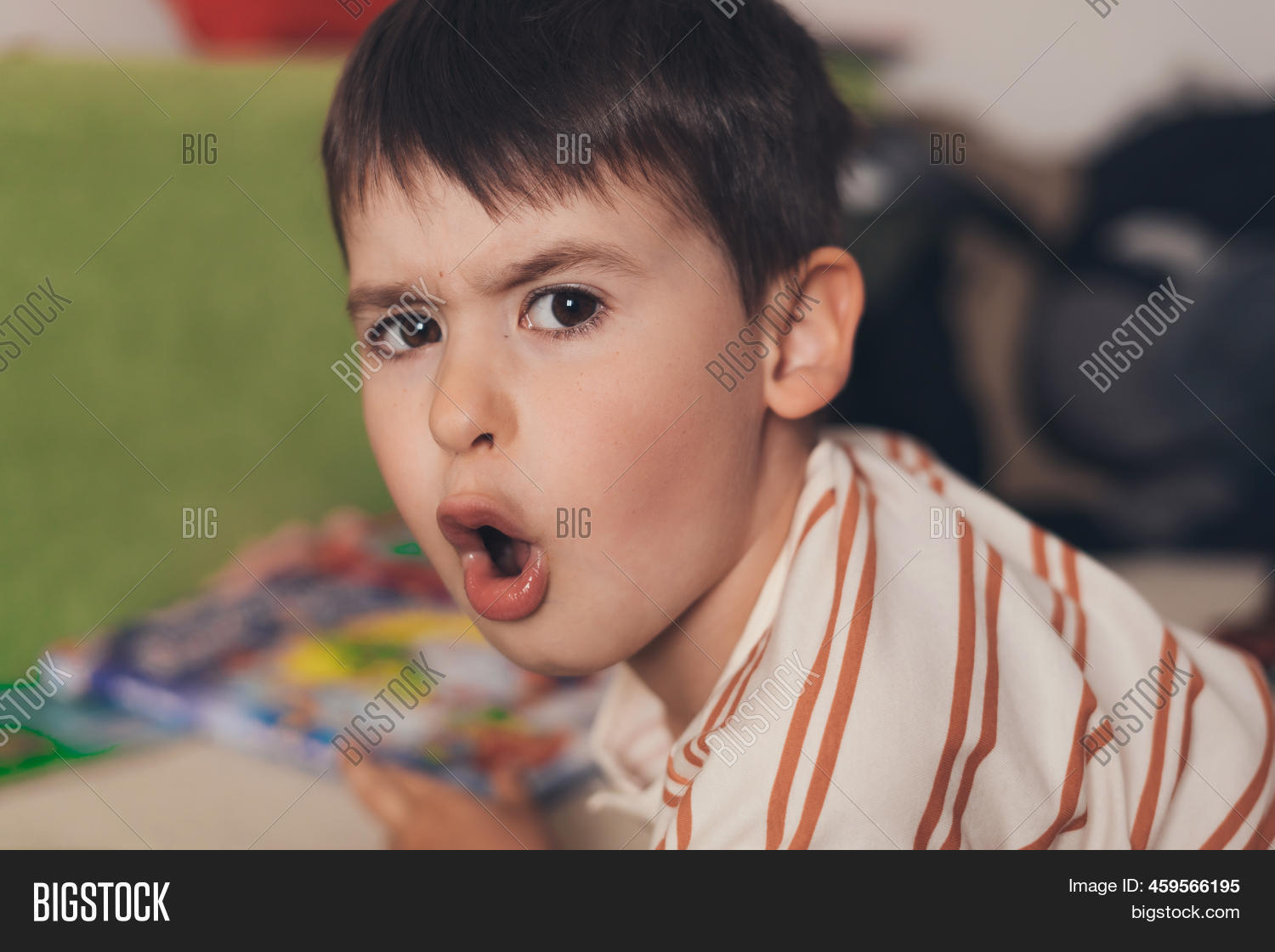 Angry Boy Shouted His Image & Photo (Free Trial) | Bigstock