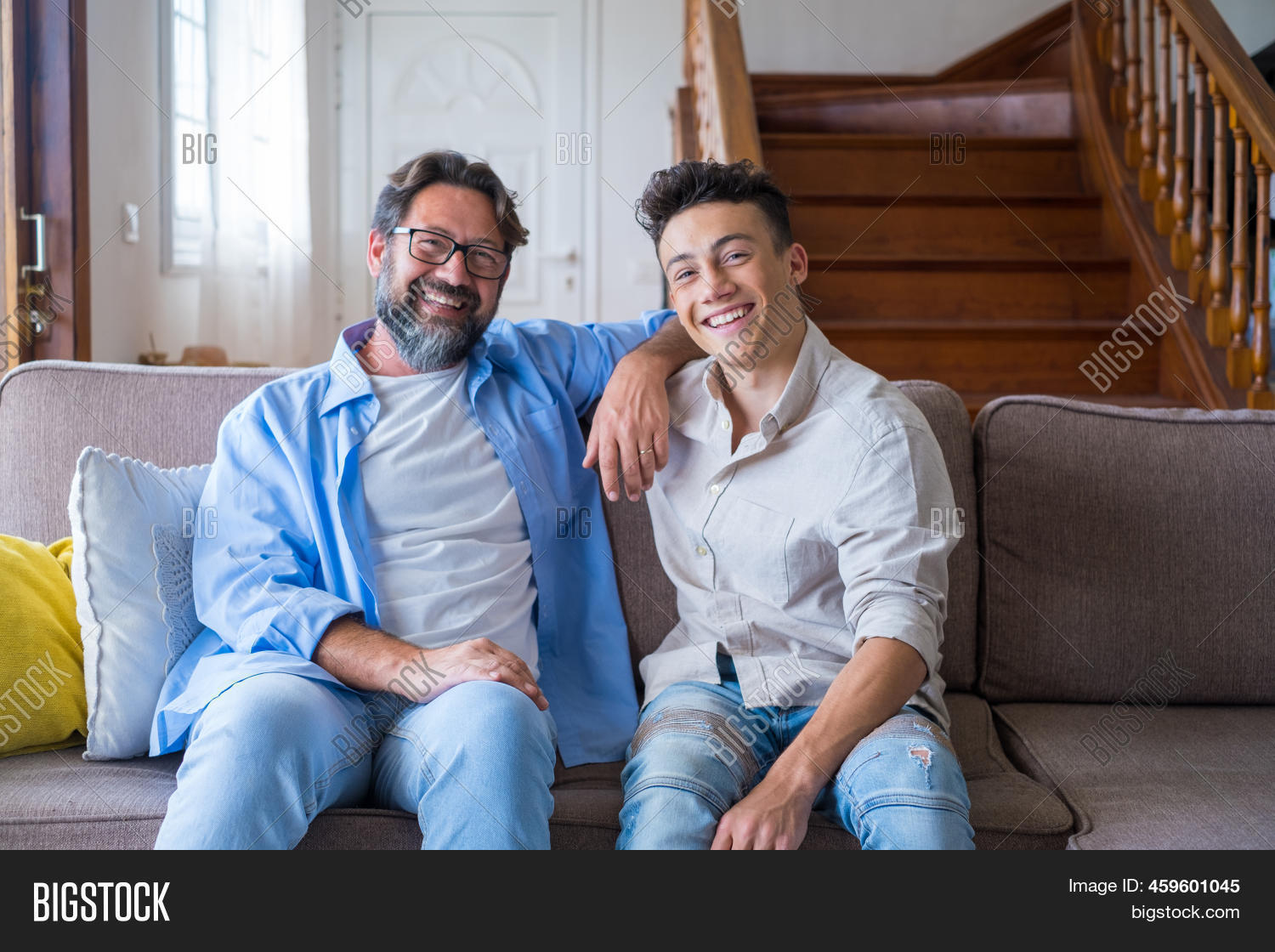 Two Men Having Fun Image & Photo (Free Trial) | Bigstock