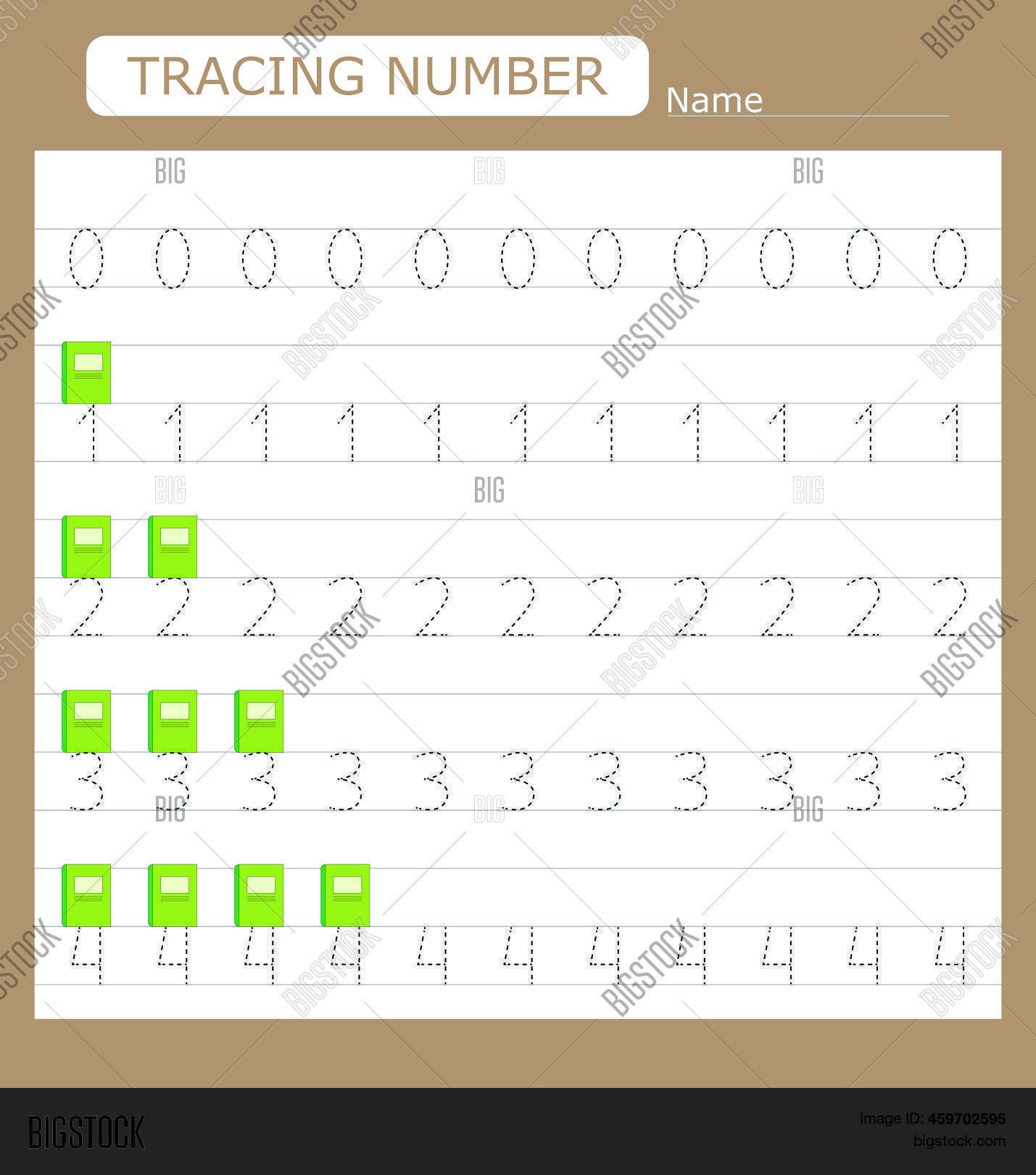 Numbers Kids. Vector & Photo (Free Trial) | Bigstock