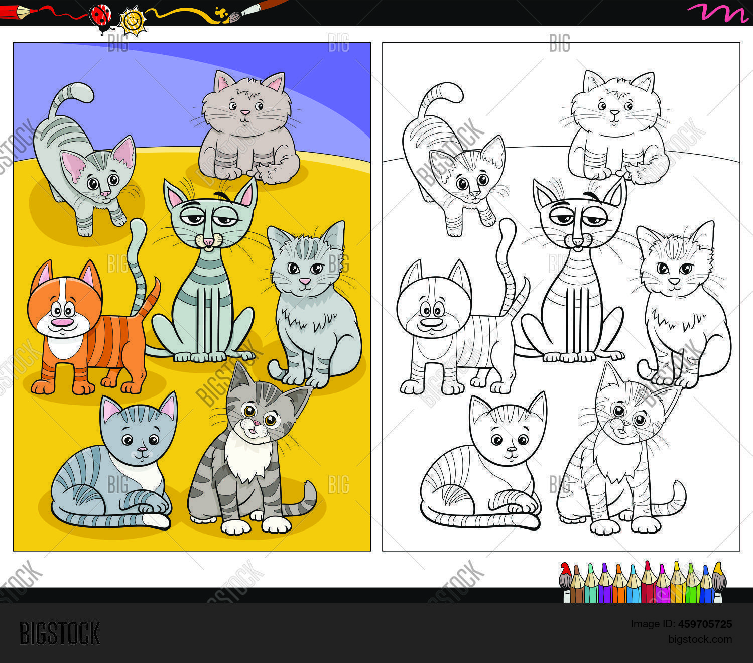 Cartoon Illustration Vector & Photo (Free Trial) | Bigstock