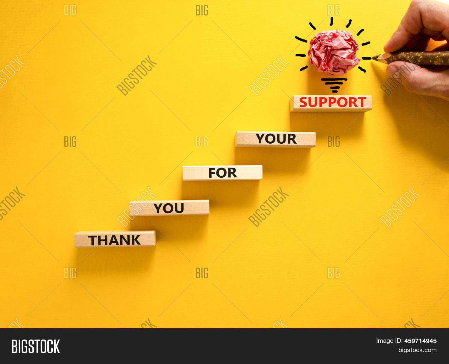 Thank You Support Image & Photo (Free Trial) | Bigstock