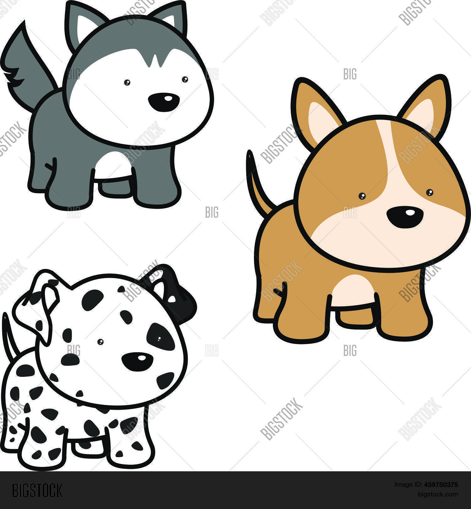 Cute Chibi Kawaii Vector & Photo (Free Trial) | Bigstock