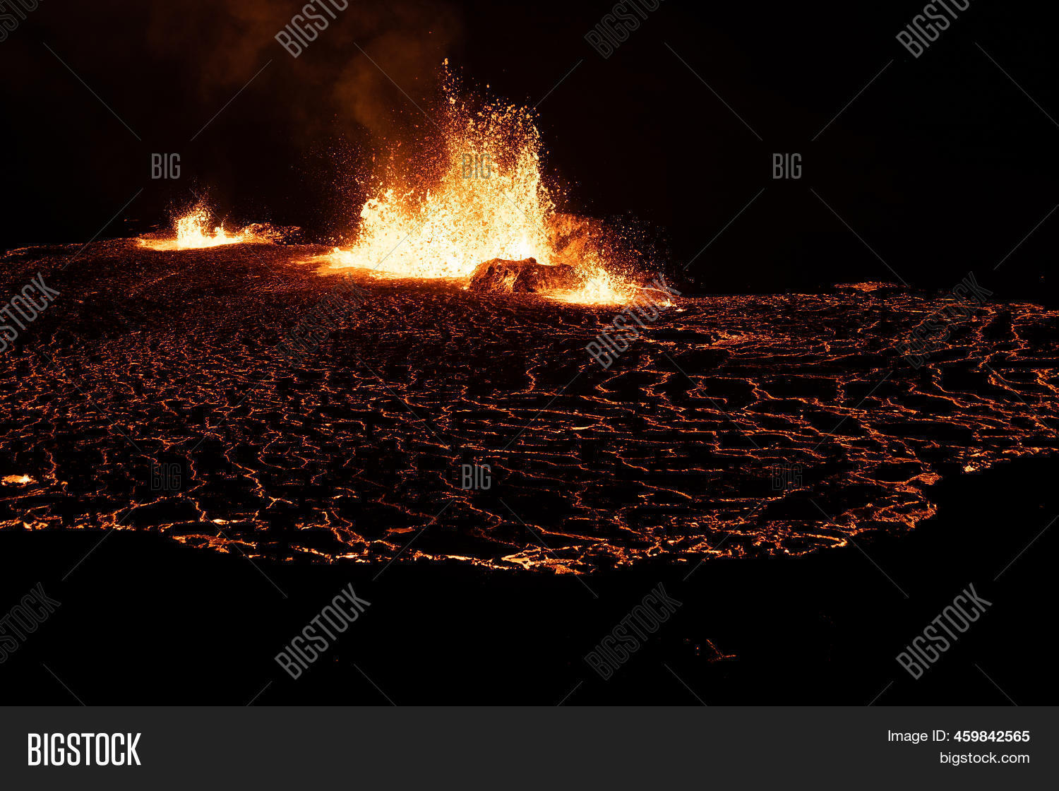 Meradalir Eruption Image & Photo (Free Trial) | Bigstock