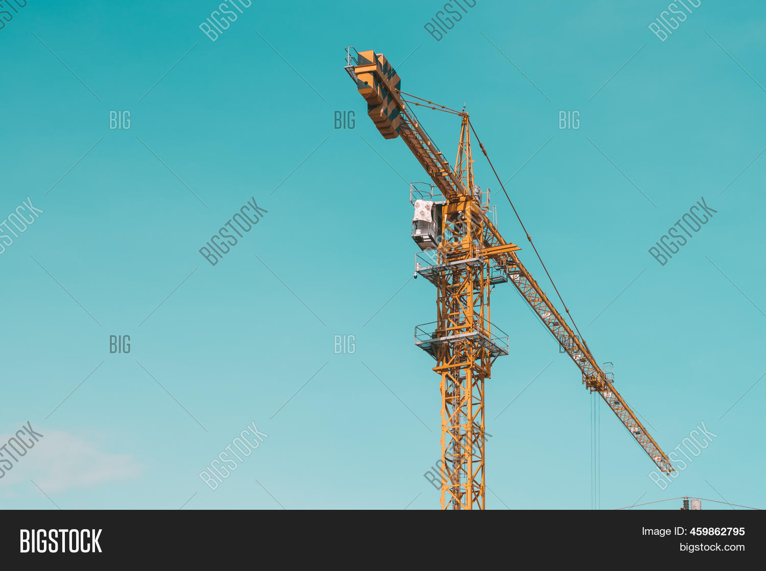 Tower Crane Lattice Image & Photo (Free Trial) | Bigstock
