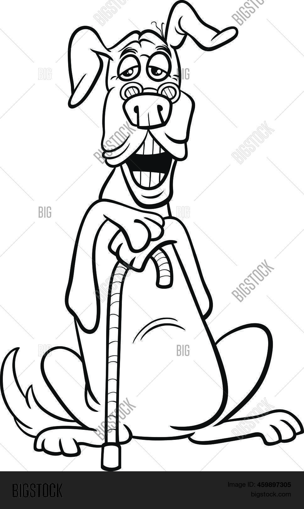 Black White Cartoon Vector & Photo (Free Trial) | Bigstock
