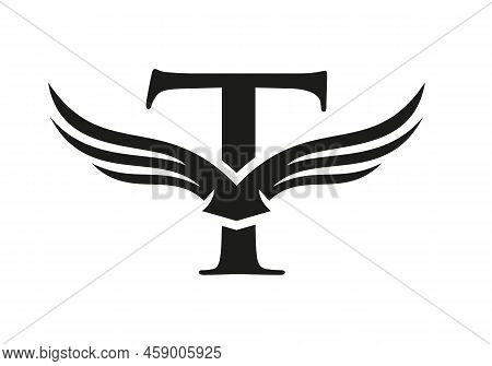 Letter T Wing Logo Vector & Photo (Free Trial) | Bigstock