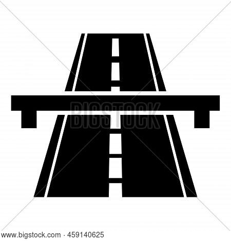 Motorway Icon. Road Vector & Photo (Free Trial) | Bigstock