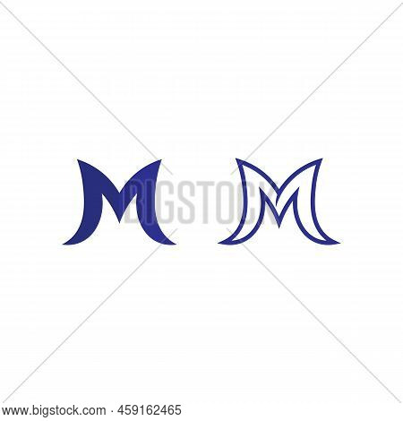 M Letter Logo Vector & Photo (Free Trial) | Bigstock
