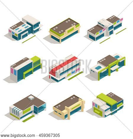 Nine Isolated Store Vector & Photo (Free Trial) | Bigstock