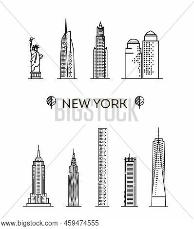 New York Architecture Vector & Photo (Free Trial) | Bigstock
