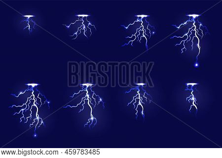 Lightning Animation. Vector & Photo (Free Trial) | Bigstock